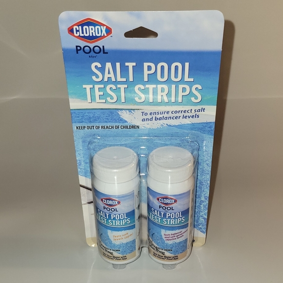 Clorox | Other | Clorox Pool Spa Salt Test Strips Chlorine 820clx 2 ...